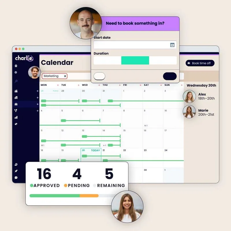 Charlie for CEOs, founders, and Managing Directors