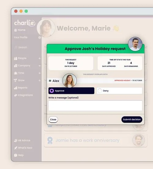 Save time on HR admin and build a highly-engaged team