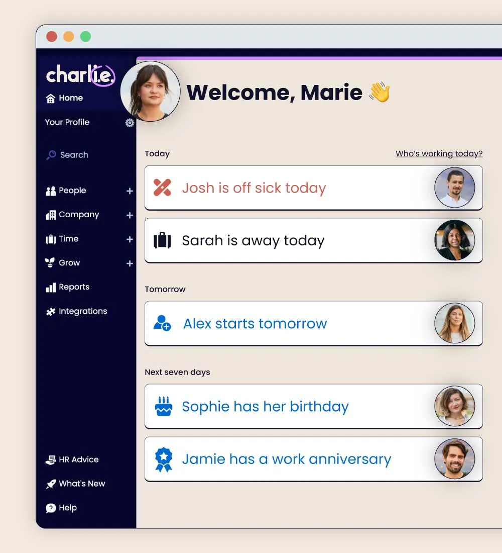 Best HR software for small businesses – CharlieHR