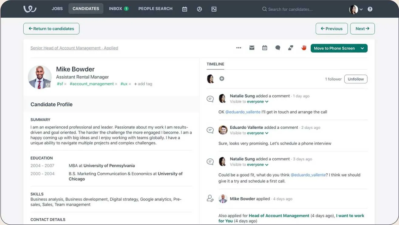 Charlie HR & Workable